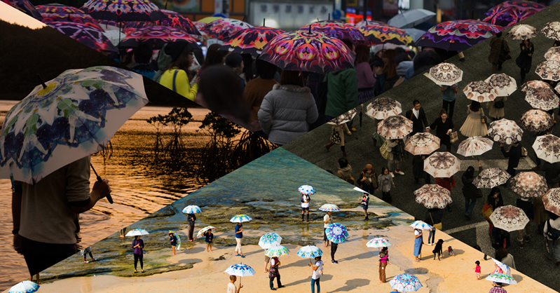 LEE MinYoung 《The Umbrellas, project for SHIBUYA・GINZA・IRIOMOTE ISLAND ...